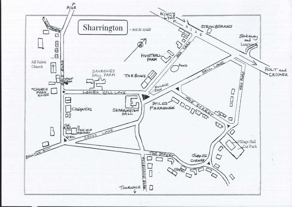 Village Map – Sharrington Village