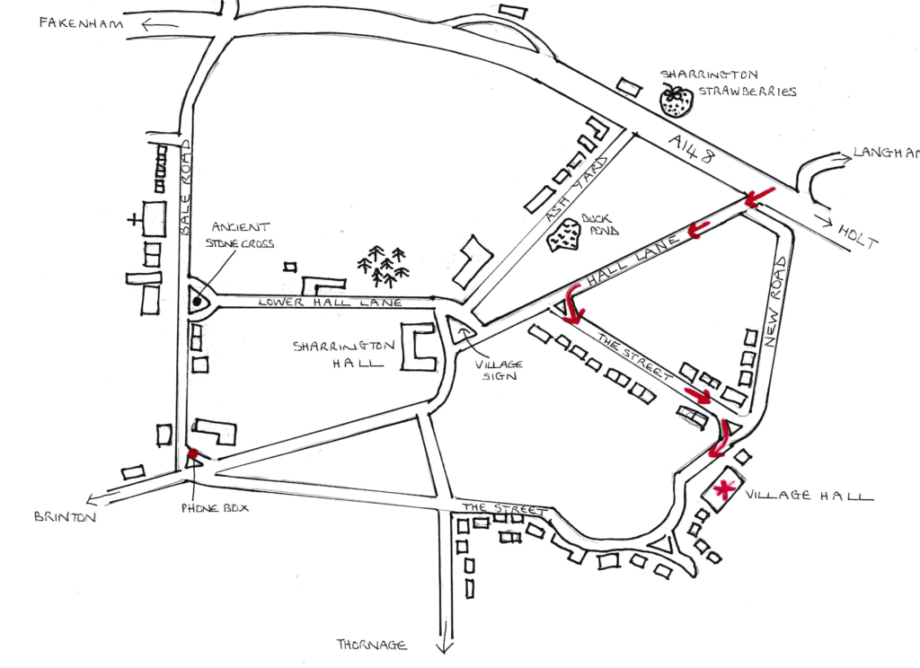 Location – Sharrington Village